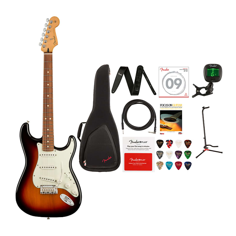 Fender Player Stratocaster 6-String Electric Guitar (Pau | Reverb