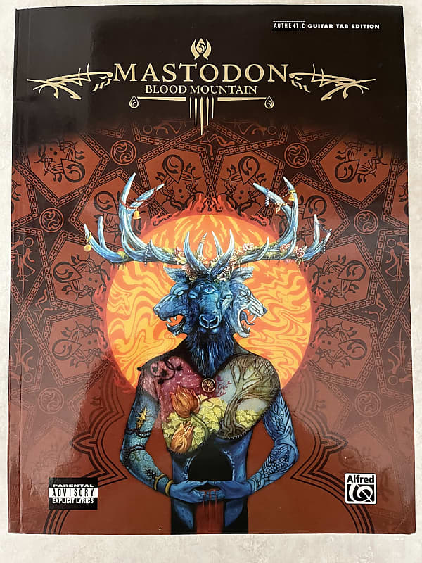 Mastodon - Blood Mountain - Guitar tab / tablature Book | Reverb