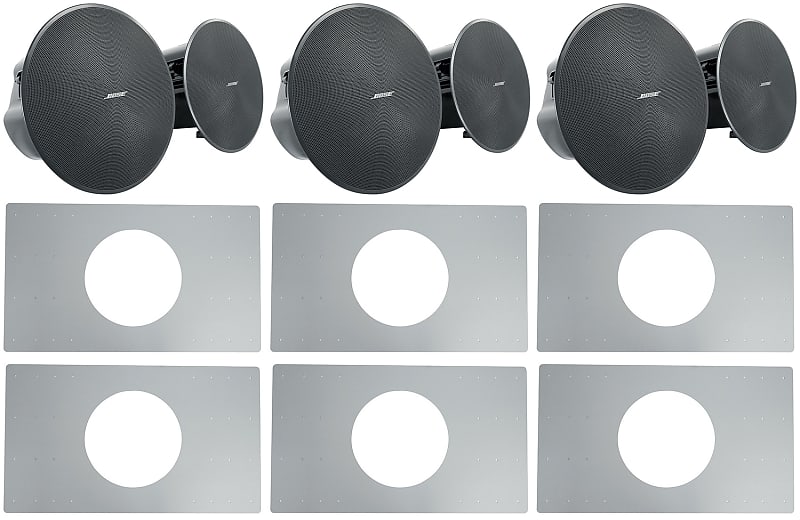 6) Bose DM5C Black 5.25" 50w Commercial In-Ceiling | Reverb