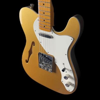 Squier FSR Classic Vibe '60s Telecaster Thinline, Aztec Gold | Reverb