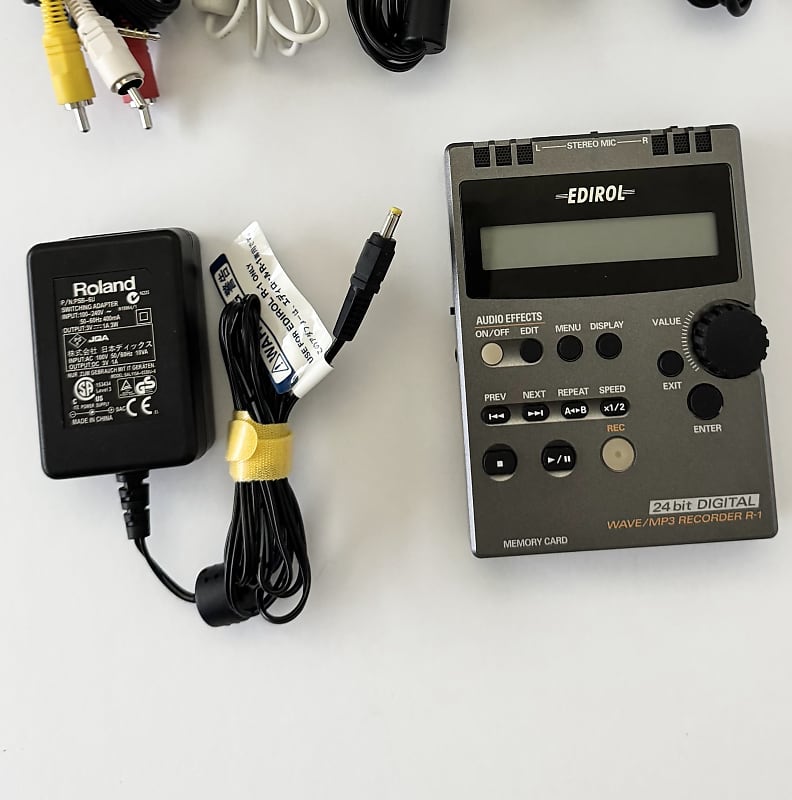 Edirol R-1 24 bit Compact Flash Recorder | Reverb