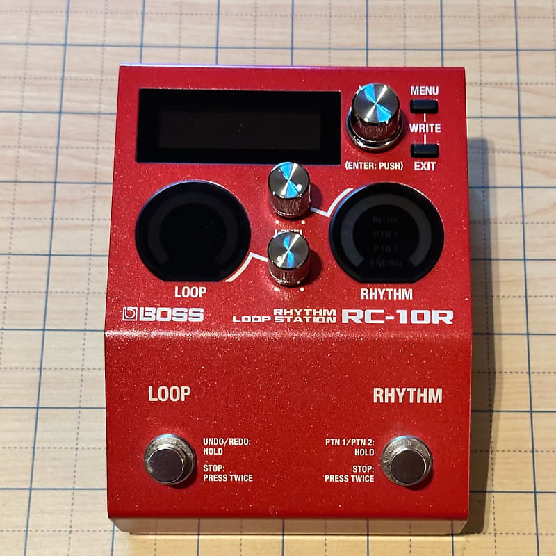 Boss RC-10R Rhythm Loop Station 2019 - Present - Red | Reverb