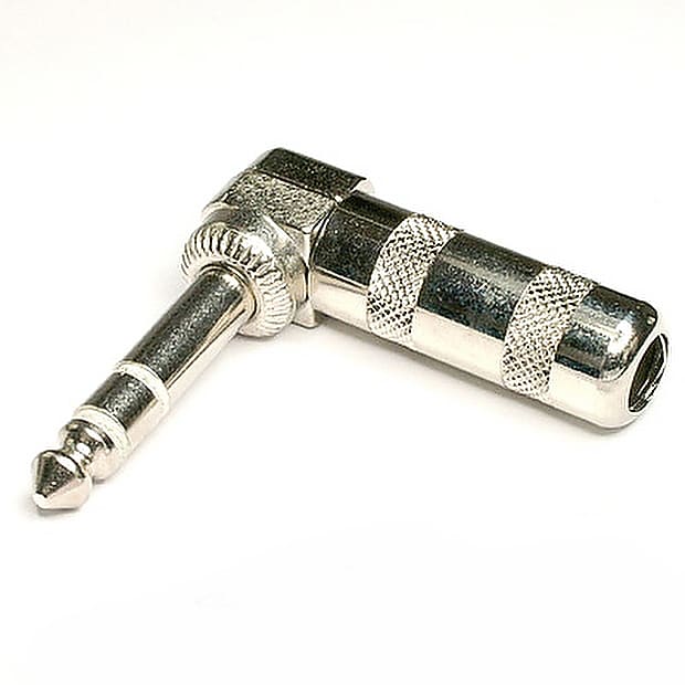 JP-6213 1/4 inch Stereo Right-Angle Jack Plug | Reverb