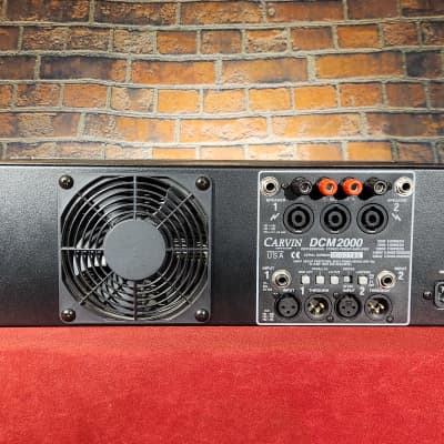 Carvin DCM2000 Professional Stereo Power Amplifier | Reverb