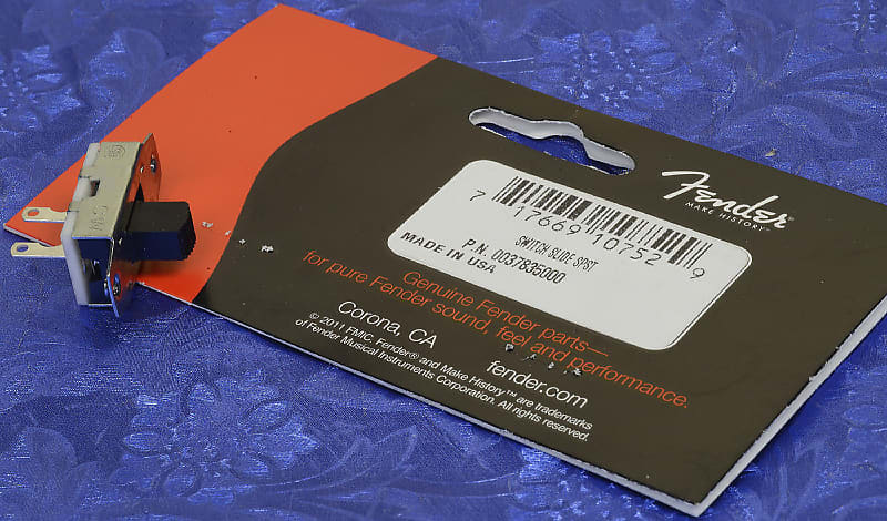 Genuine Fender Slide Switch SPST Bright Switch For Fender | Reverb UK