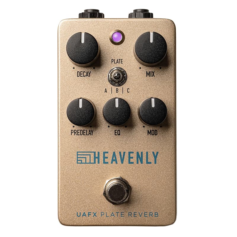 Universal Audio Heavenly Plate Reverb Effect Pedal | Reverb