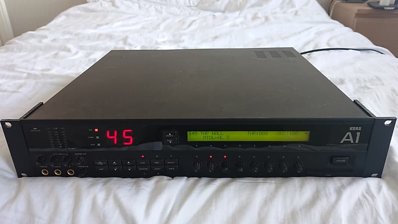 Korg A1 Multi Effects Processor 1990 - Black | Reverb