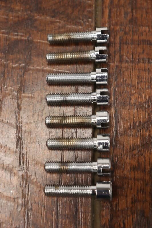 Premier 1 1/8" Slotted Tension Rods 8pk Vintage 1960's #3 | Reverb