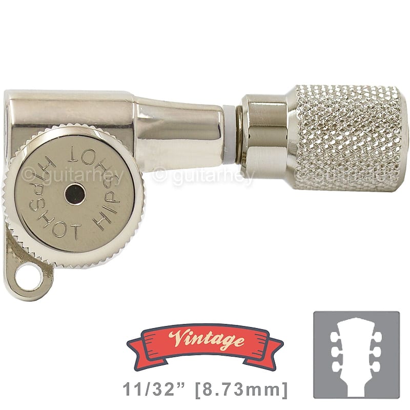 NEW Hipshot Vintage L3+R3 LOCKING Mini Tuners SET w/ KNURLED | Reverb