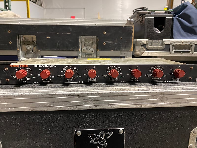 Furman QN-4, Quad Noise Gate, 4 Channel, Vintage Rack | Reverb