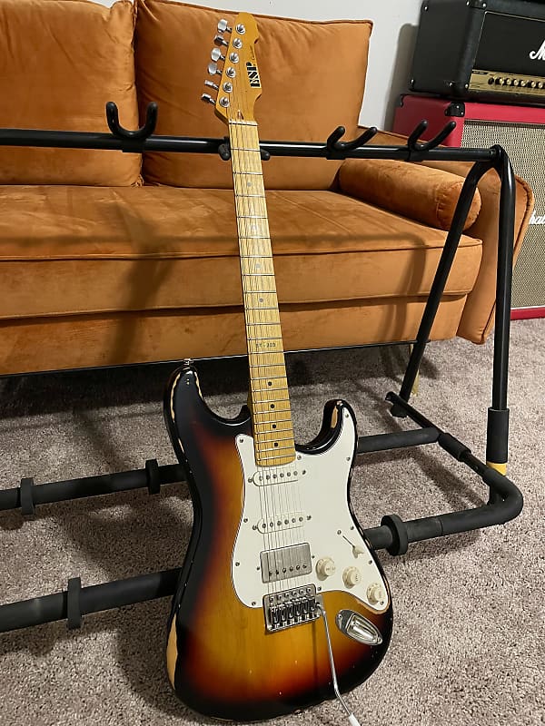 ESP-LTD modded ST-203-Sunburst | Reverb