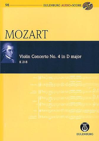 Violin Concerto No 4 In D Major Kv 218 Study Score | Reverb
