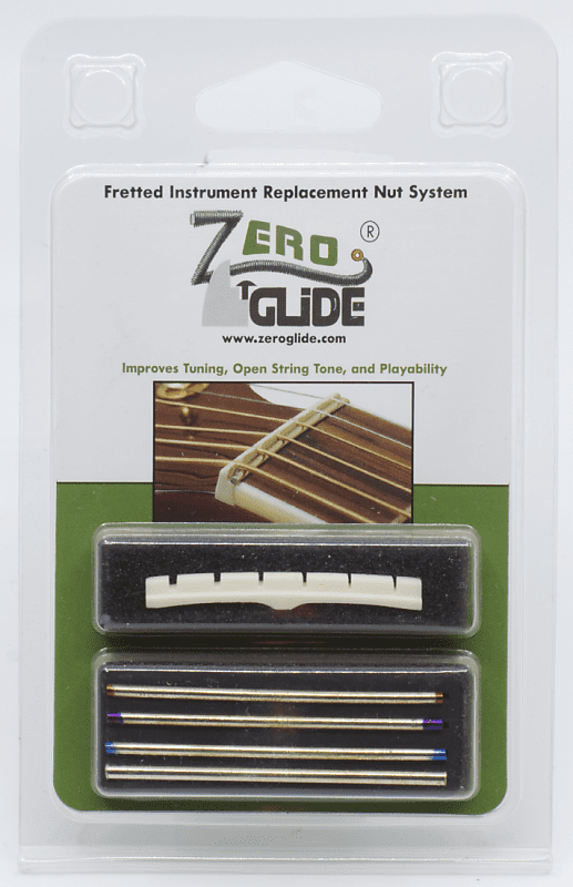 Zero Glide Gold Tone Slotted Nut for Fender | Reverb