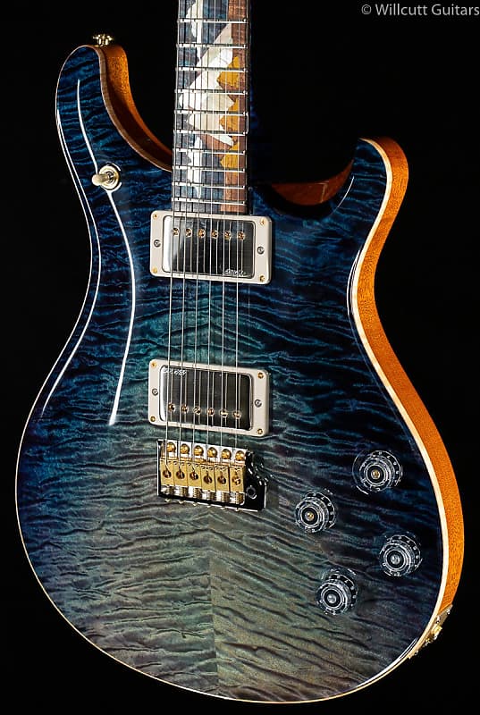 PRS Private Stock 7441 MC594 Pyramid Inlay Aqua Violet Dragon | Reverb