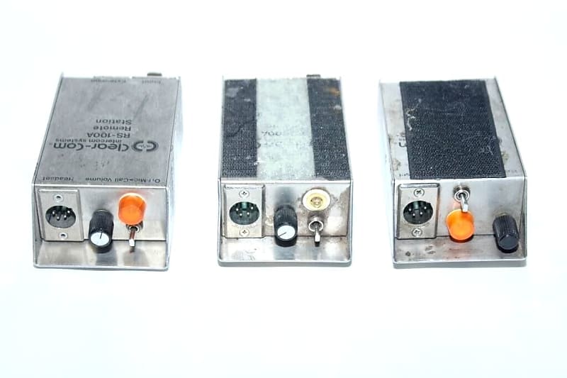 Clear-Com RS-100A Portable Remote Intercom Stations #27 (One) | Reverb