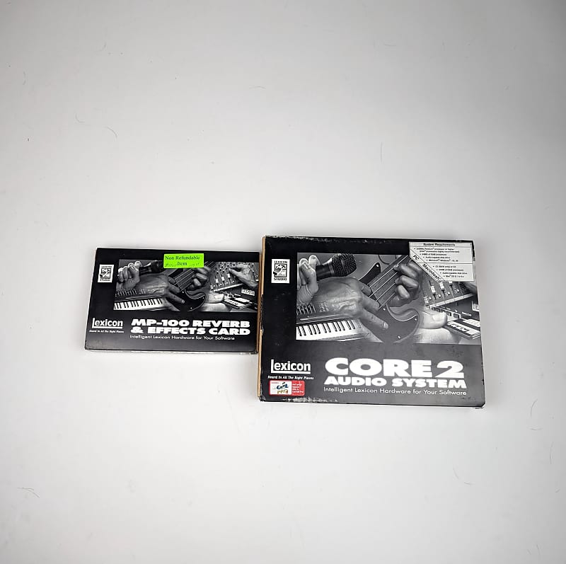 Lexicon mp-100 Reverb and Effect Card and Core 2 Audio System | Reverb