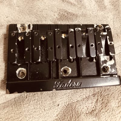 vintage fodera 5 string bass bridge 1987 monarch 1987 crome | Reverb