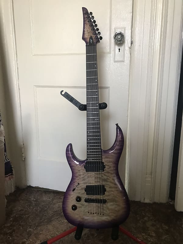 Legator Left handed Ninja-200 7 string Purple burst | Reverb