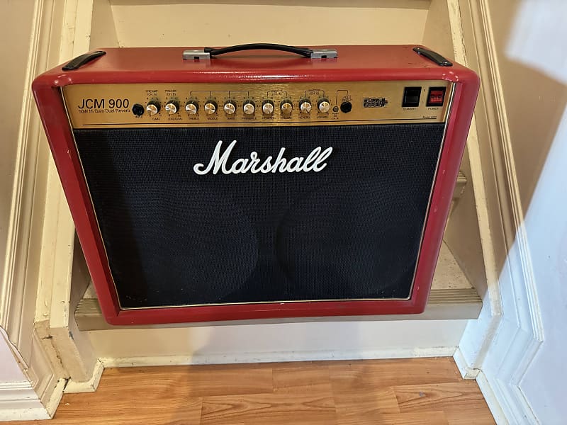 Marshall JCM 900 5881 4502 50w tube 2x12 combo | Reverb Canada