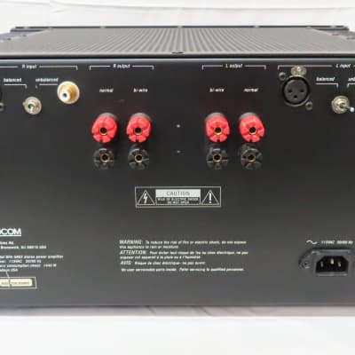 Adcom GFA-5802 Stereo Power Amplifier - 300 Watt Per Channel | Reverb