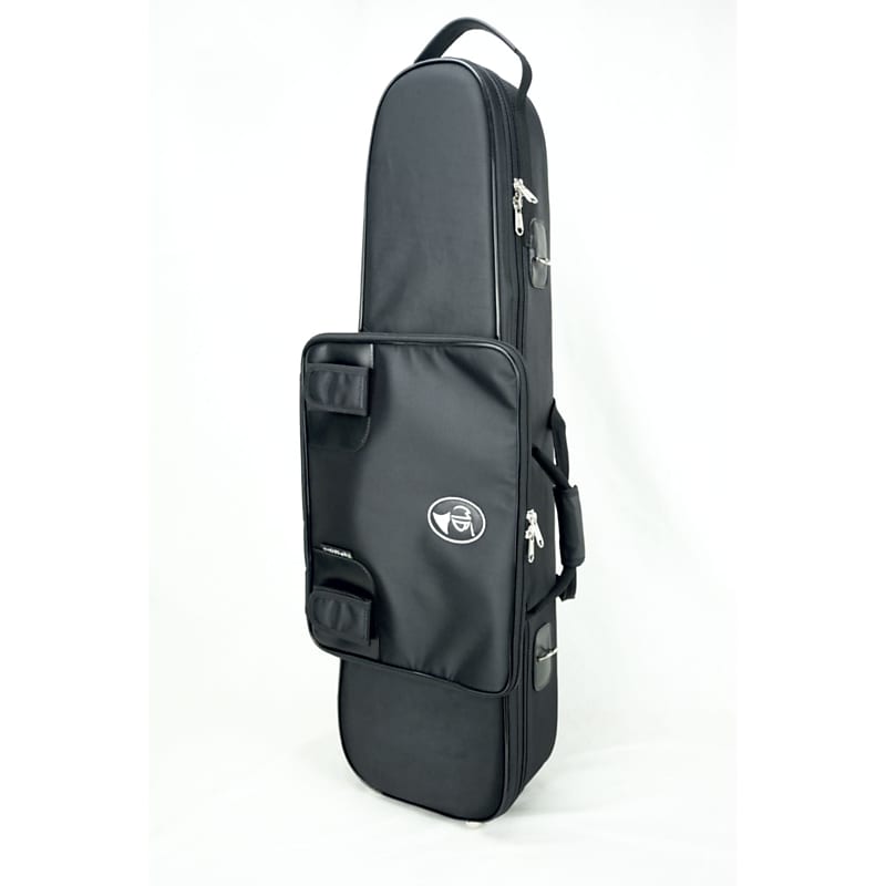 Marcus Bonna Detachable Bell Tenor F Trombone Case - Black | Reverb