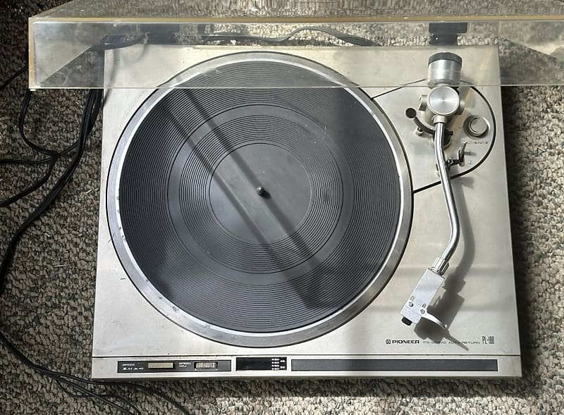 Vintage Pioneer PL-100 Turntable Record Player, Runs, Needs | Reverb