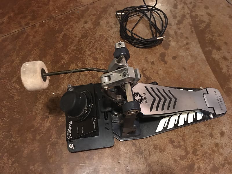 Roland & Yamaha KD-7 Trigger pad & Direct Drive Pedal | Reverb