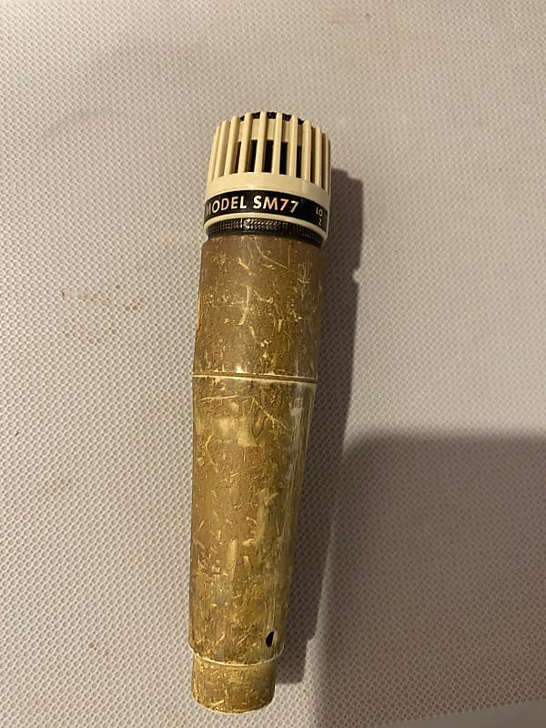 circa 1970s Shure SM77 - Vintage Made in the USA | Reverb Canada