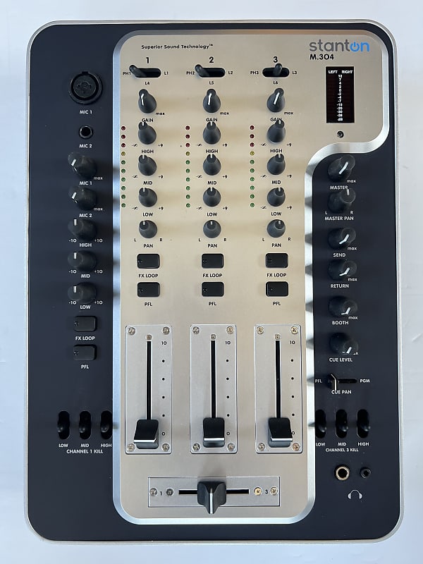 Stanton M.304 DJ Mixer - Penny & Giles Fader - Original | Reverb