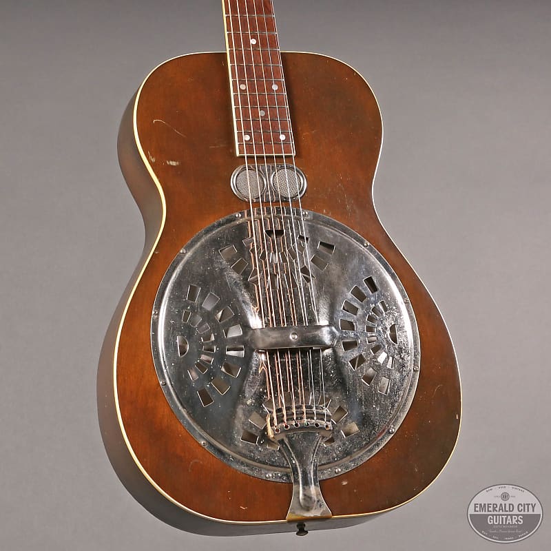 1932 Dobro Double Cyclops Model 27-B | Reverb