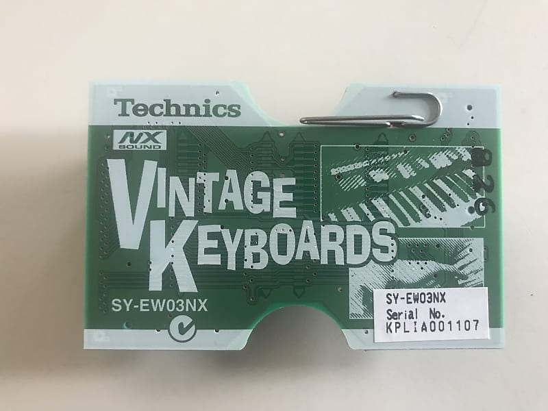 Technics SY-EW03NX Vintage Keyboards Expansion Board for | Reverb