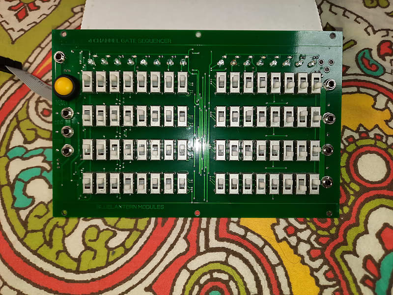 Blue Lantern Prototype 4-channel Gate Sequencer | Reverb