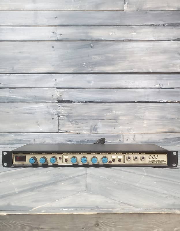 Used DOD R-870 Stereo Flanger Doubler Rack Mount Unit | Reverb