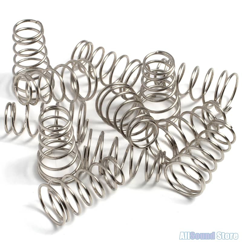 (12) Single Coil Pickup Mounting Springs for Fender | Reverb
