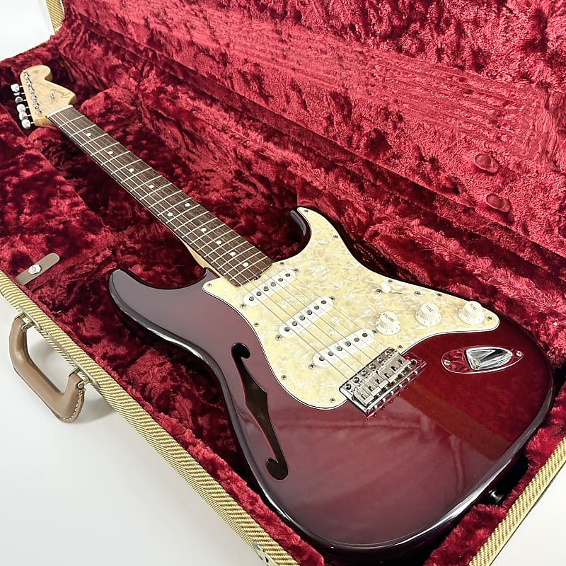 1998 Fender Custom Shop Custom Thinline Stratocaster – | Reverb UK