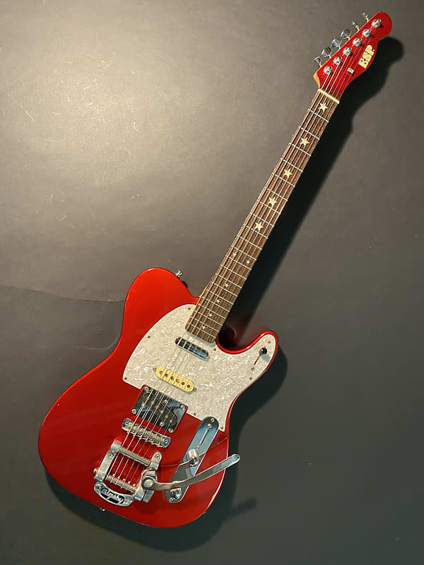 ESP Nashville Telecaster Red Bigsby Custom Shop Takada | Reverb
