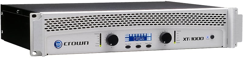 Crown XTi1000 500w Per Channel @ 4 ohms Power Amplifier | Reverb