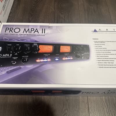 ART Pro MPA II 2-channel Tube Microphone Preamp | Reverb