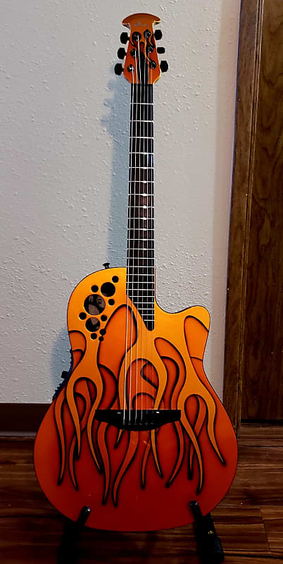 Ovation GCXT Orange Flame | Reverb