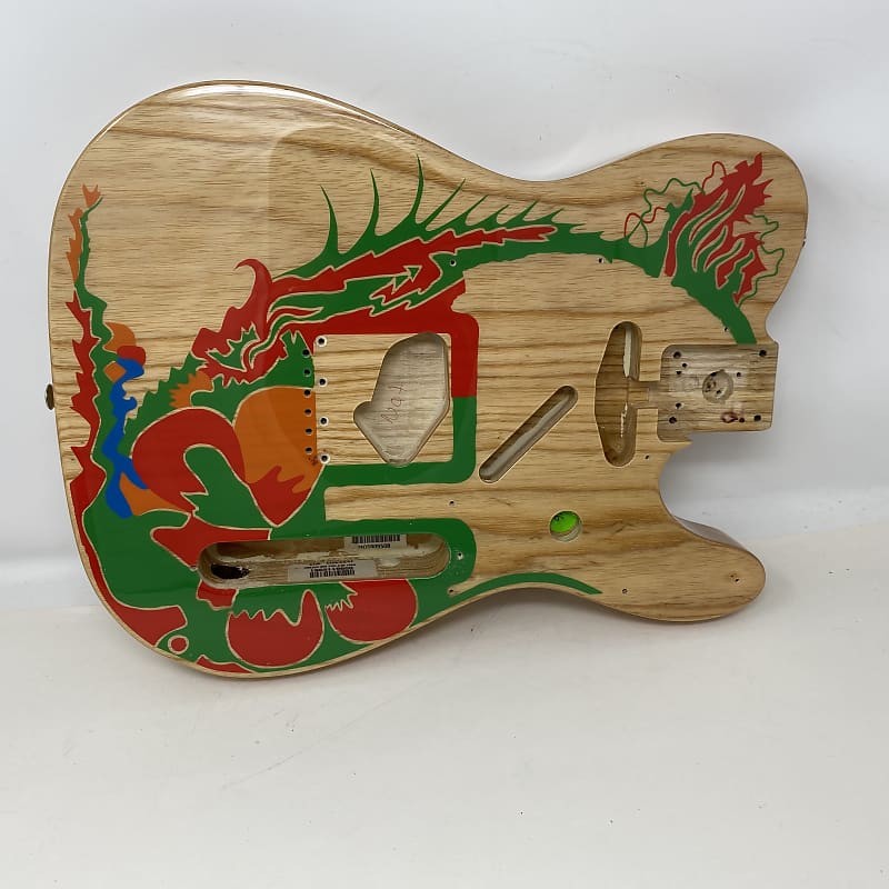 Fender Jimmy Page Dragon Telecaster 2-Piece ASH Body Mint/New | Reverb