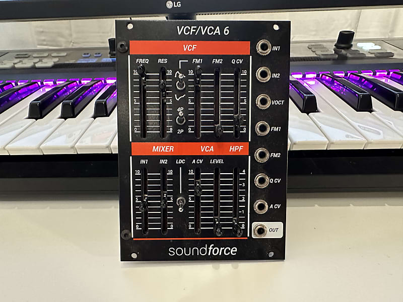 Soundforce VCF/VCA 6 - Black | Reverb