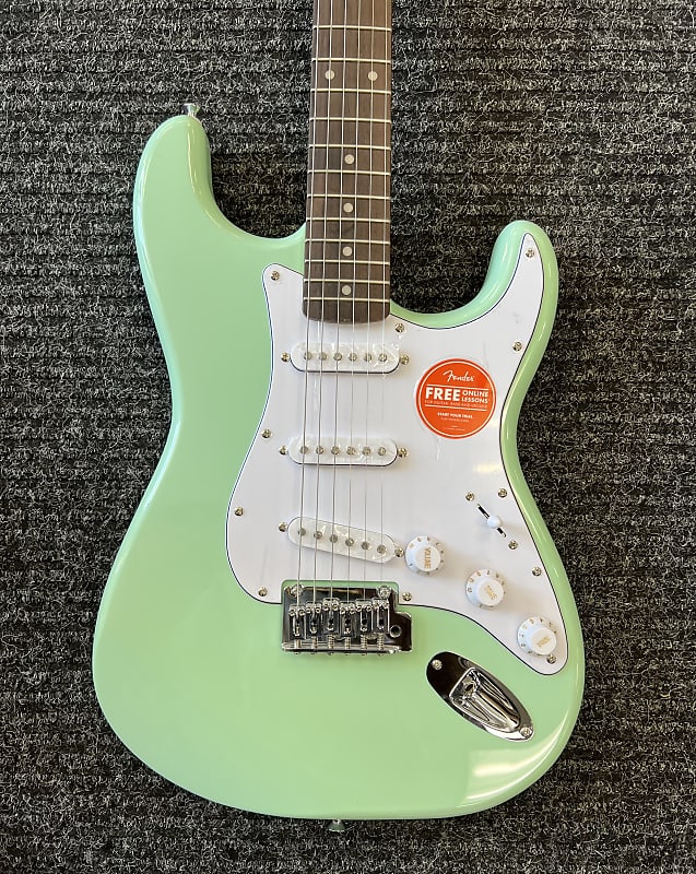 Fender Squier Affinity Stratocaster - Surf Green | Reverb