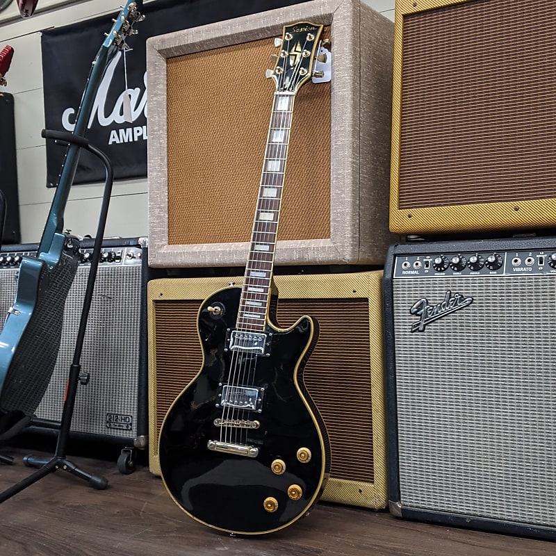 Session Pro Set-Neck LP - Made in Korea - Black | Reverb