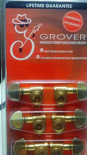 Vintage Grover Rotomatics 1987 Gold | Reverb