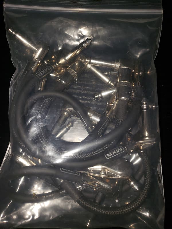 MXR 8 Patch Cables Black | Reverb