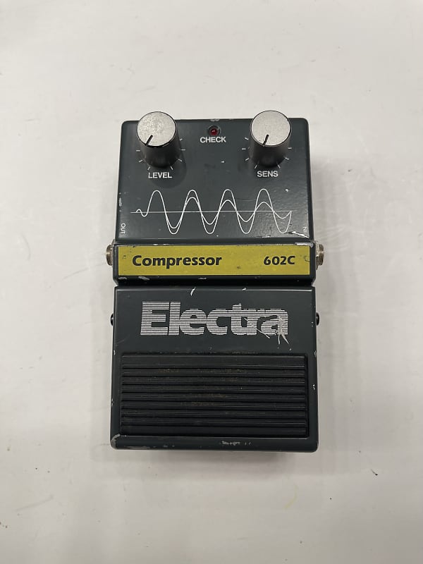 Electra 602C Compressor Rare Vintage Guitar Effect Pedal MIJ | Reverb
