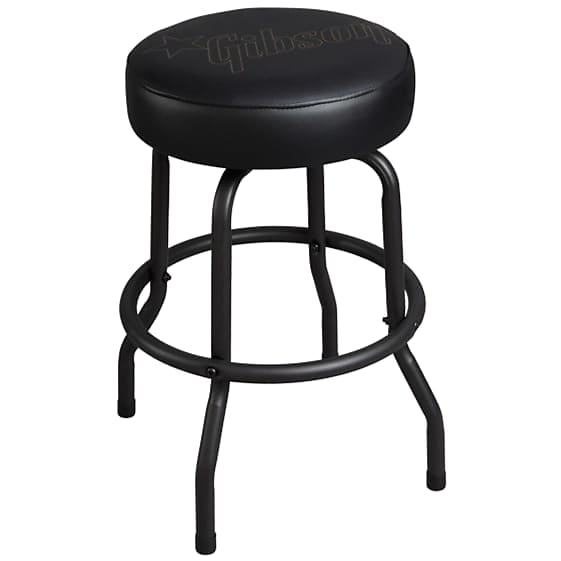 Gibson GA-STOOL4 Premium Playing Stool, Star Logo, Short - | Reverb