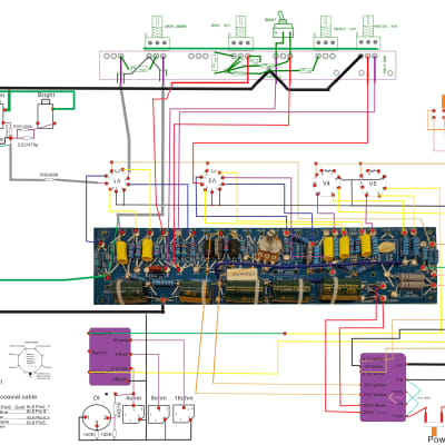 KLD amp kits 25 hand wired tube bass amp kits BFLEX 25E | Reverb