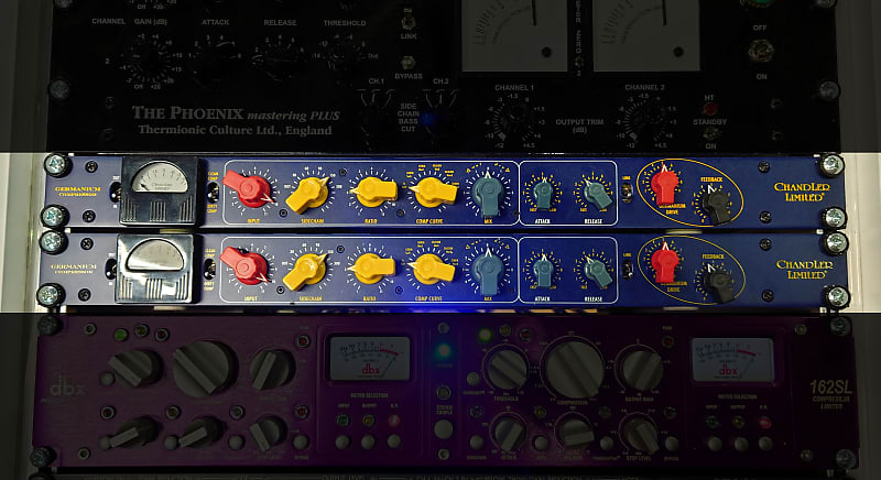 Chandler Limited Germanium Compressor Pair with PSU | Reverb