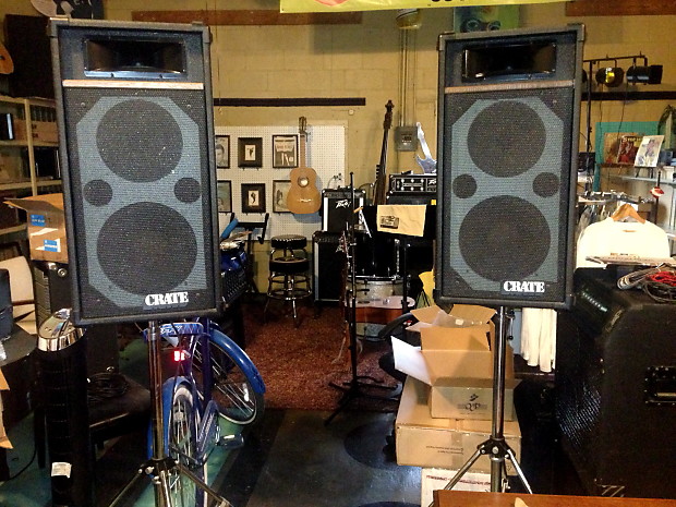 Crate ps1210h Speakers late 70s / early 80s with Vintage | Reverb
